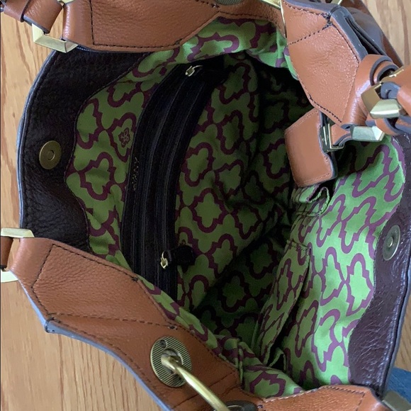 orYANY | Bags | Oryany Tote Brown Tan And White | Poshmark